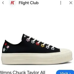 Converse | Shoes | Converse Chuck Taylor All Star Lift Platform Floral ...